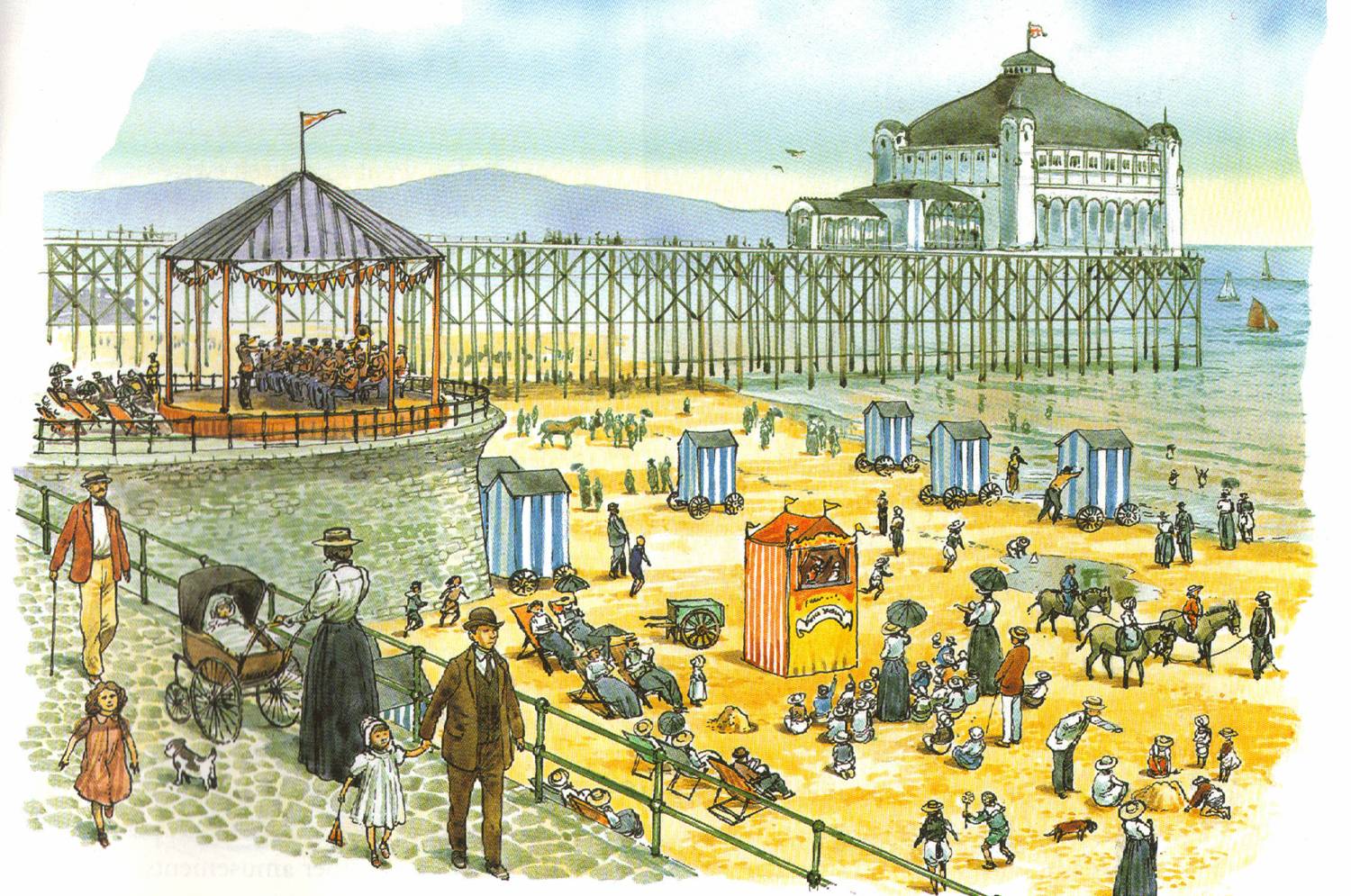 What Did People Do At The Seaside 100 Years Ago KS1 History Keystage 